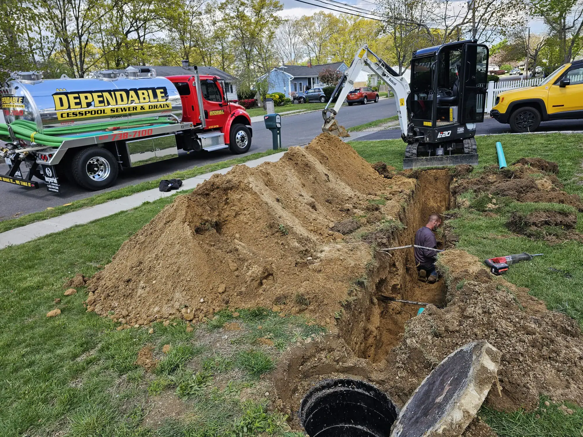 Drain Cleaning Lindenhurst, NY | AAA Dependable Cesspool